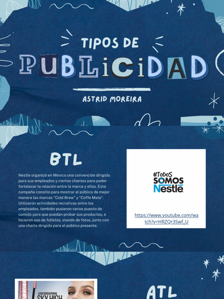 Tipos de Publicidad | PDF | Publicidad | Marca