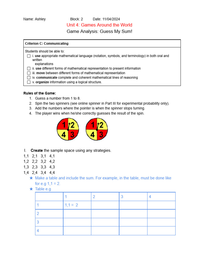 Formative Assessment_ Probability | PDF | Mathematics | Probability