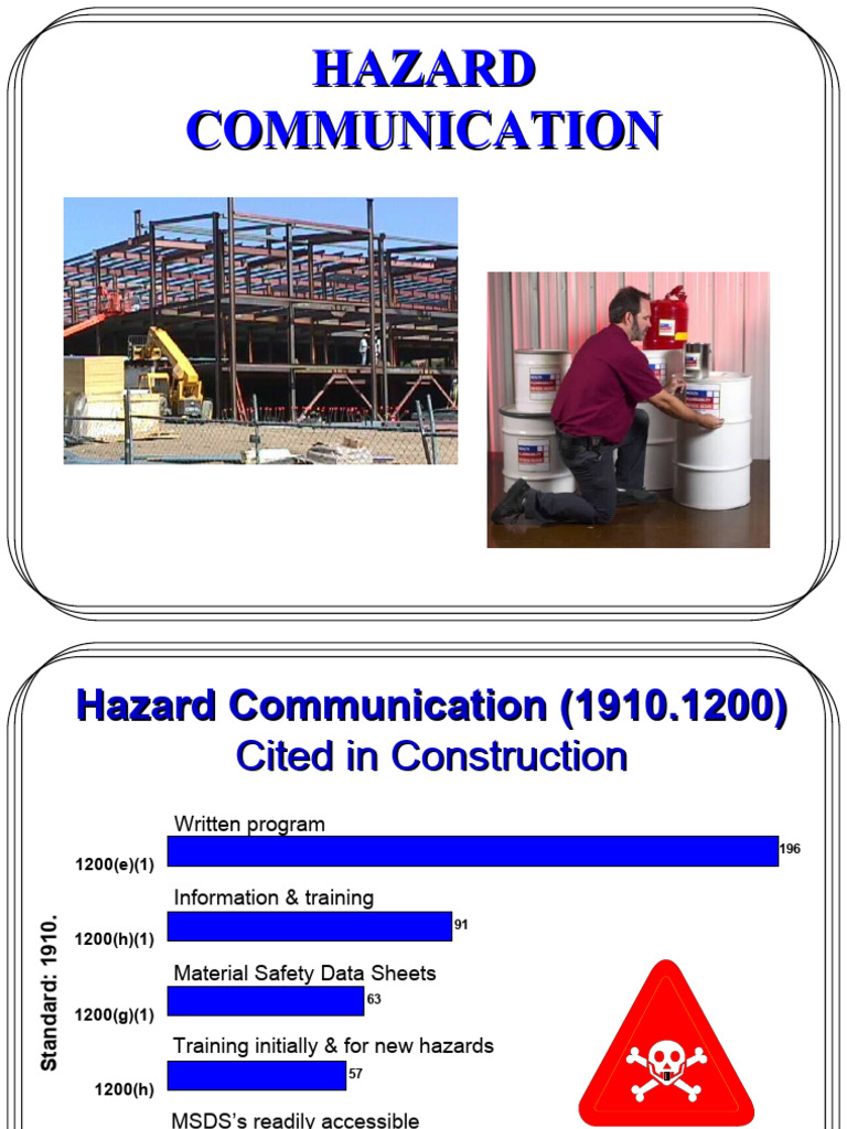 18 Hazard Communication | Download Free PDF | Hazards | Dangerous Goods