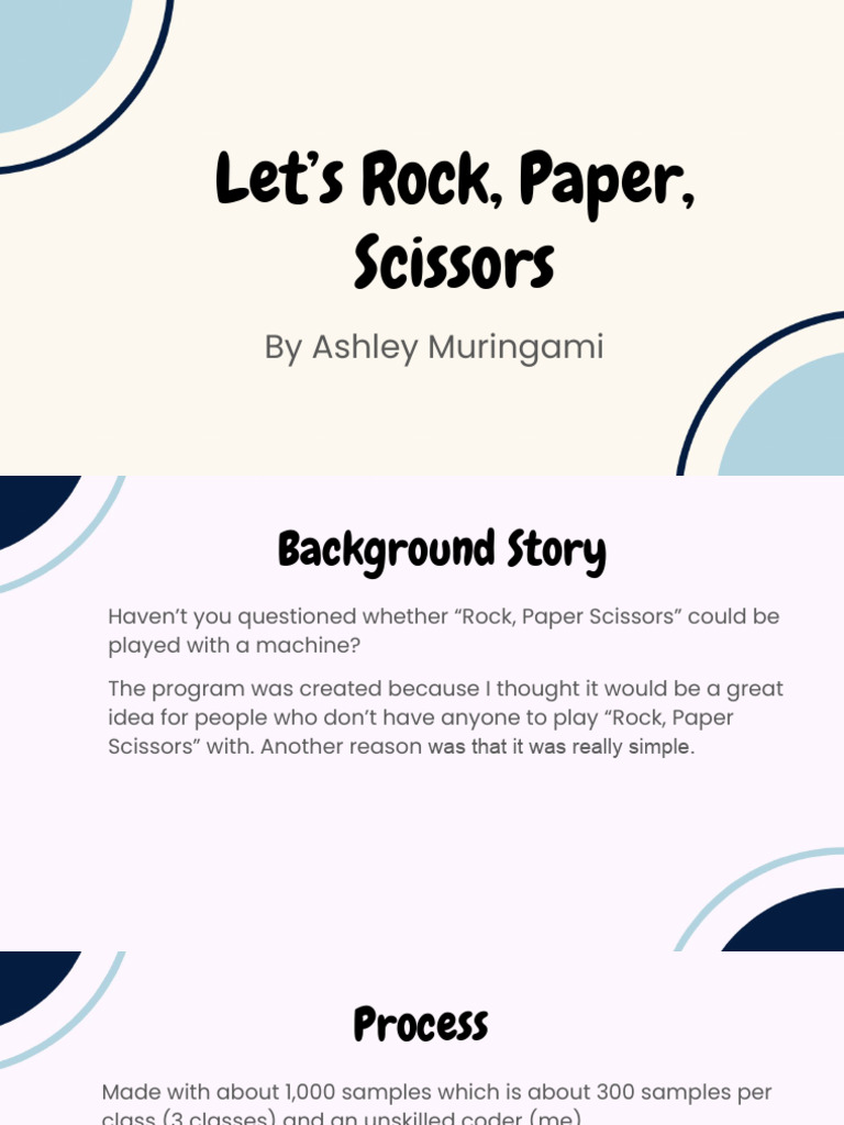 Let's Rock, Paper, Scissors | PDF