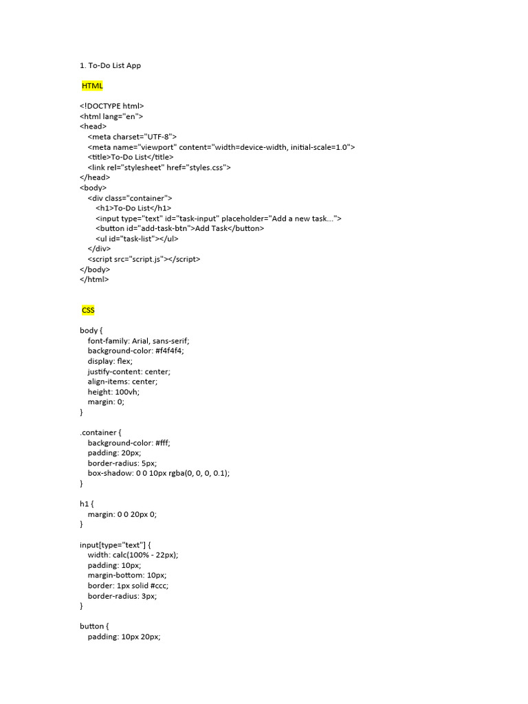 Mini Project Sample Codes Download Free Pdf Typography Text 
