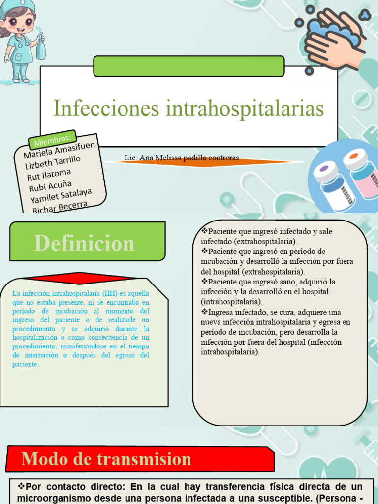 Bio Seguridad Lisbeth | PDF | Infección adquirida en el hospital ...