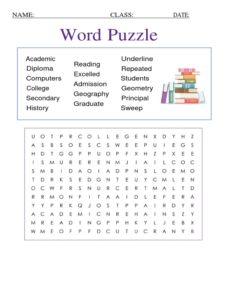 6th-Grade-Word-Search 2 | PDF