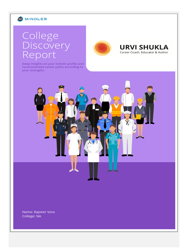 Career Report Pdf Emotional Intelligence Psychological Resilience