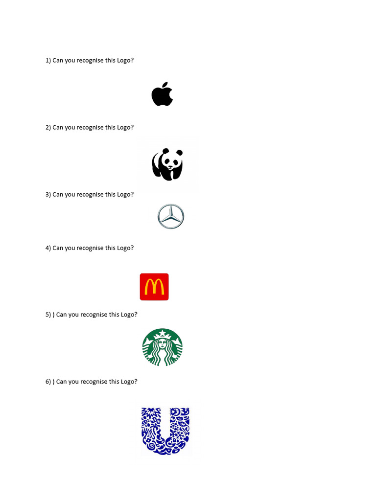 Logos Quiz | PDF | Career & Growth | Social Science