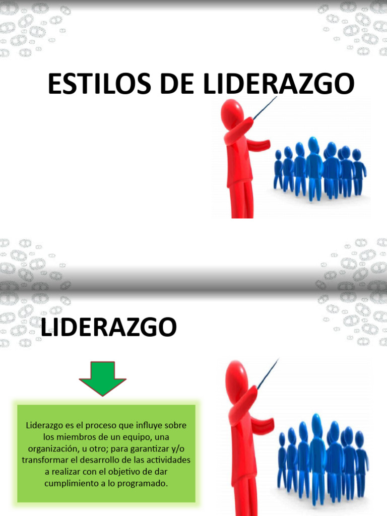 Estilos de Liderazgo | PDF | Liderazgo | Planificación