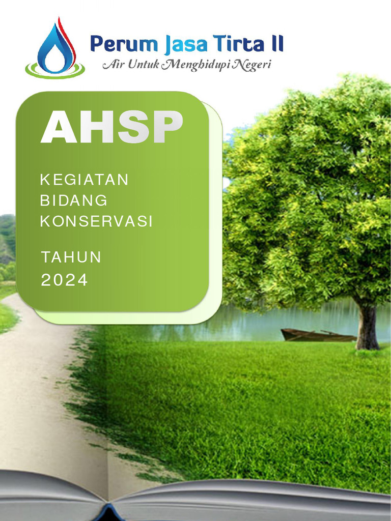 AHSP Bidang Konservasi 2024 | PDF