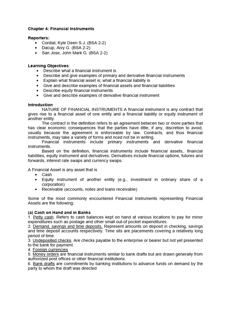 Finmar Handouts | Download Free PDF | Futures Contract | Derivative ...