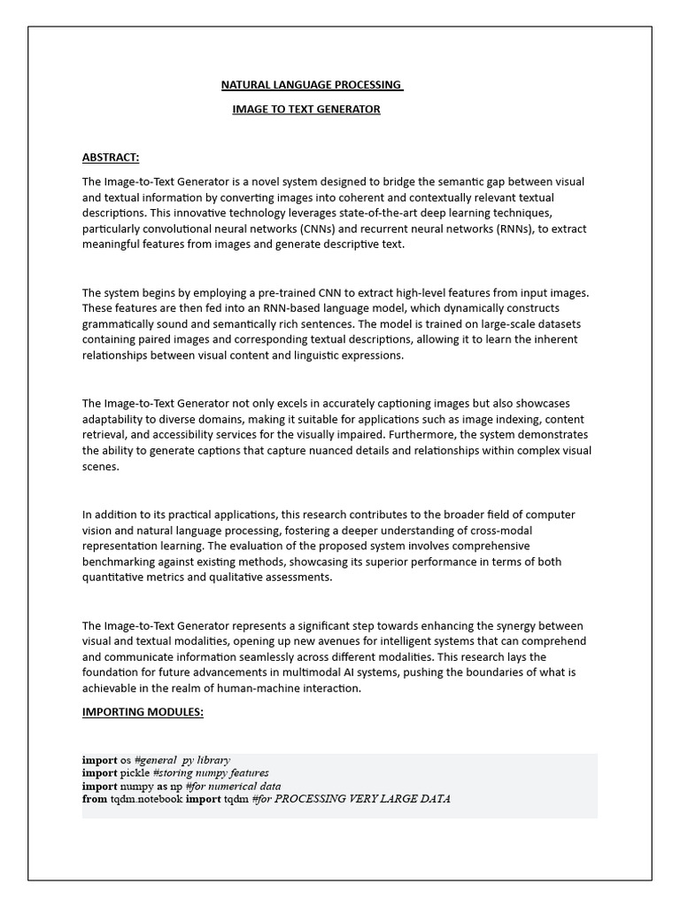 Natural Language Processing | PDF | Artificial Intelligence | Intelligence (AI) & Semantics