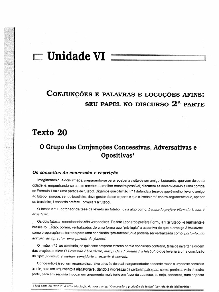 Linguística Do Texto Helênio Unidade VI | PDF