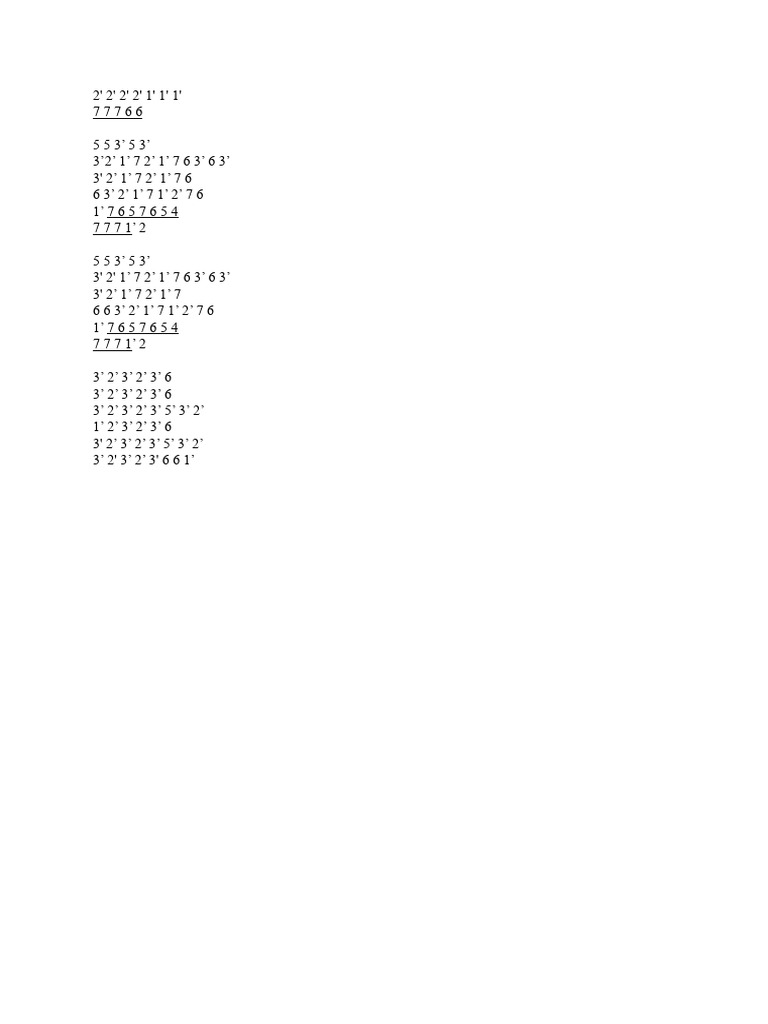 Laufey From The Start Kalimba Tabs Pdf