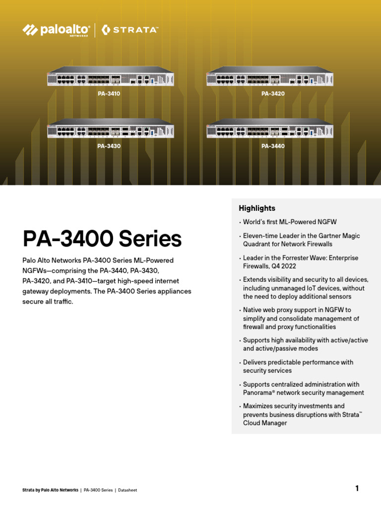 Pa 3400 Series | PDF | Transport Layer Security | Computer Security