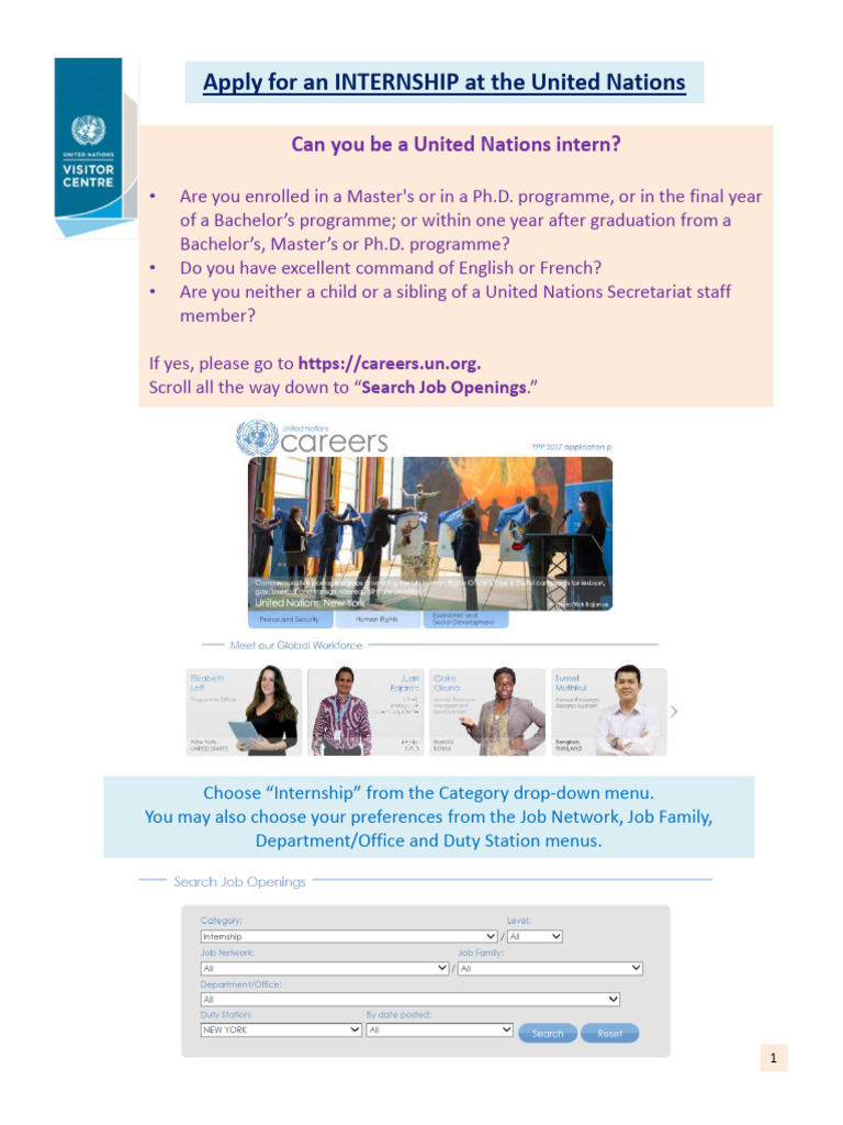 Internship Quick Guide Fact Sheet | PDF | Internship | Job Hunting