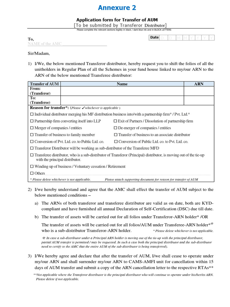 ARNCircular25_Annexure_2 | PDF | Private Law | Business