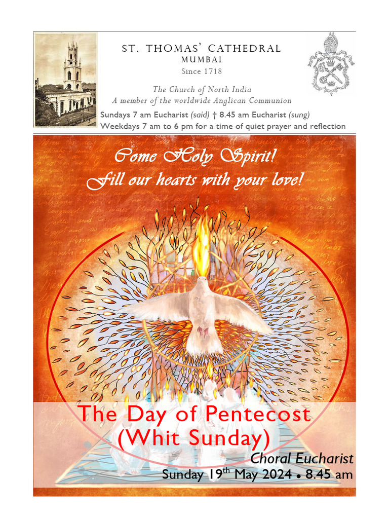 Pentecost Eucharist | PDF | Pentecost | Eucharist