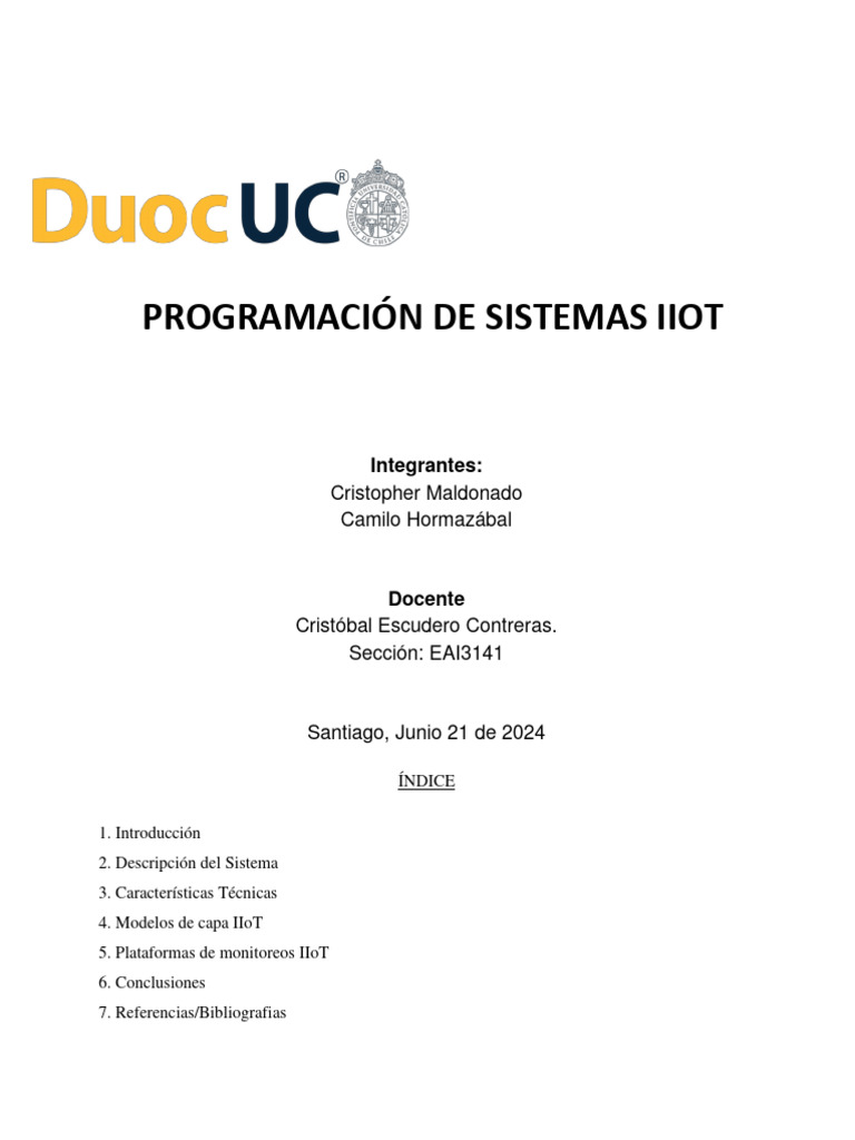 IIoT 2024 Informe Cris | PDF | Toma de decisiones | Análisis de los datos