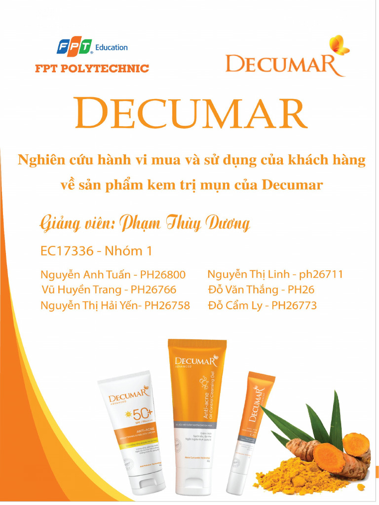 ASM Nghiên C U MKT - Decurma | PDF