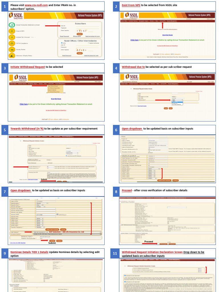 NPS Exit Process (1) | Download Free PDF | Access Control | Authentication