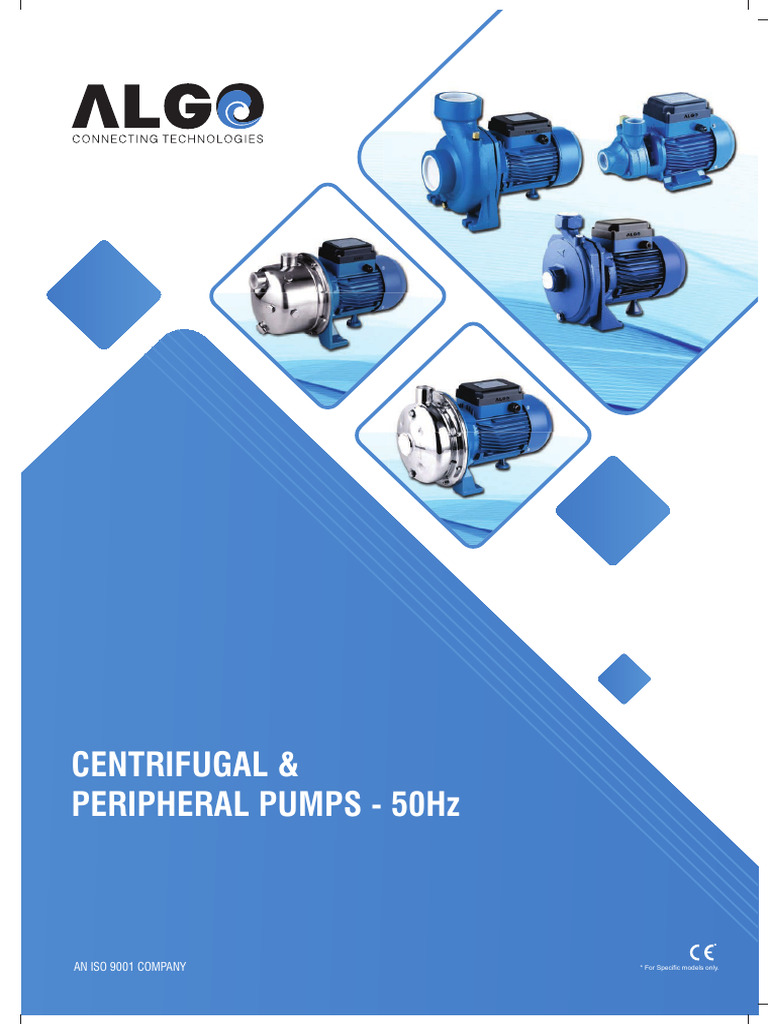 algo-50-centrifugal-&-peripheral-pumps | PDF | Pump