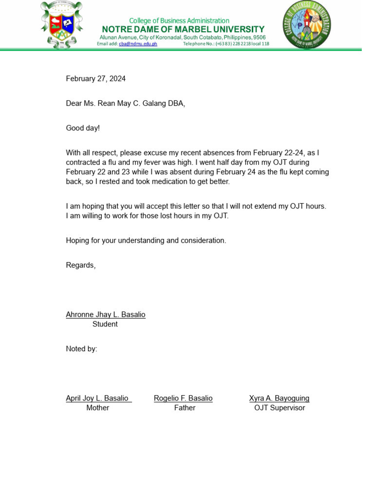 Excuse | PDF | Wellness