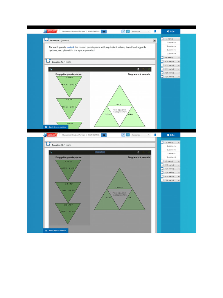 May 2023 - IB MYP Standard Math Question Paper | PDF