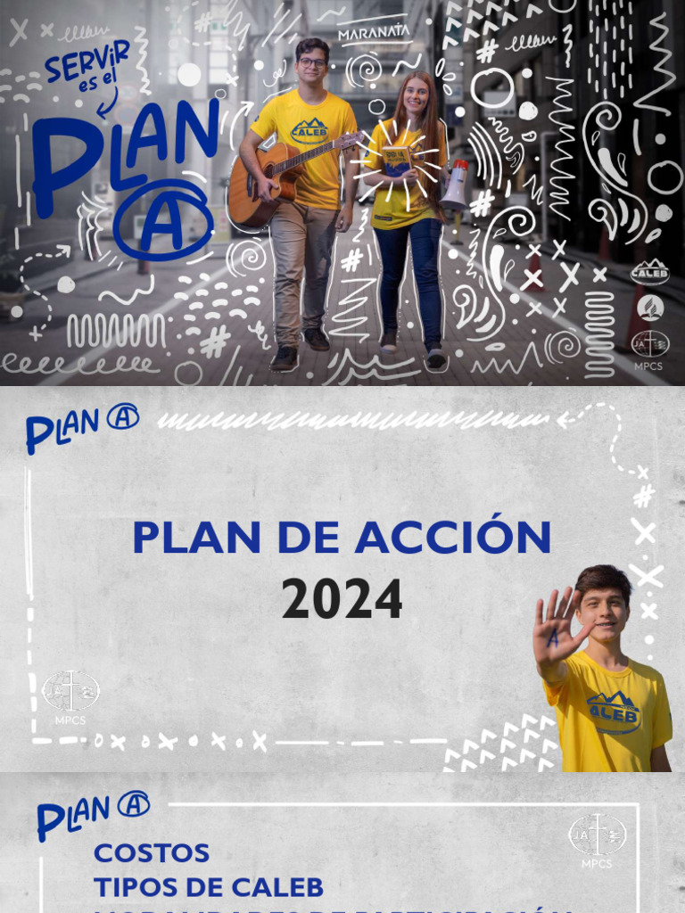 Plan de Acción - Caleb 2024 (Actualizado) | PDF