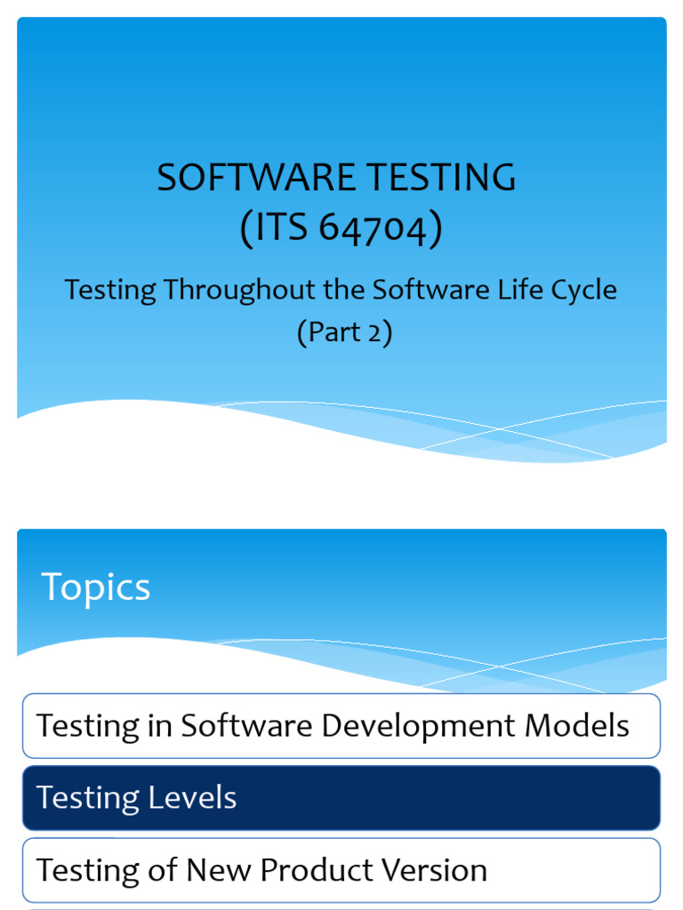 Comprehensive Guide to Software Testing | PDF | Software Testing | System