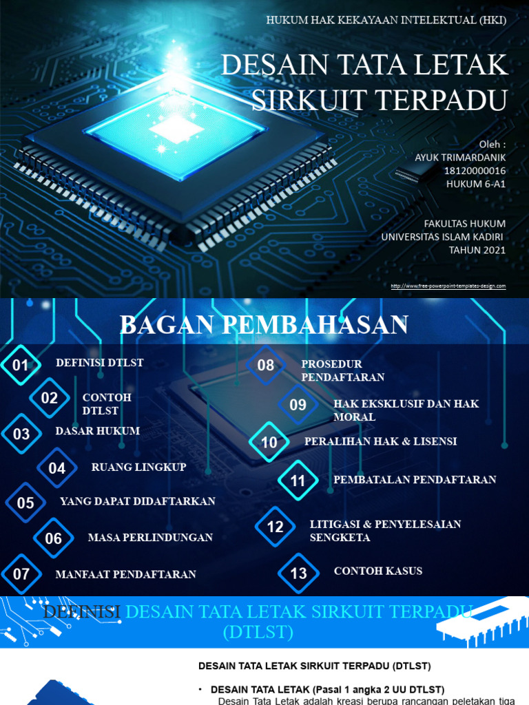 Desain Tata Letak Sirkuit Terpadu | PDF
