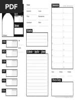 Shadowdark Fillable Character Sheet PDF | PDF