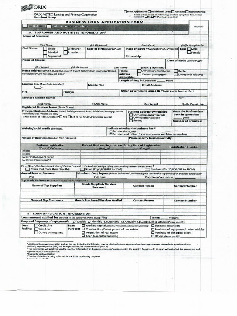 Application Form | PDF