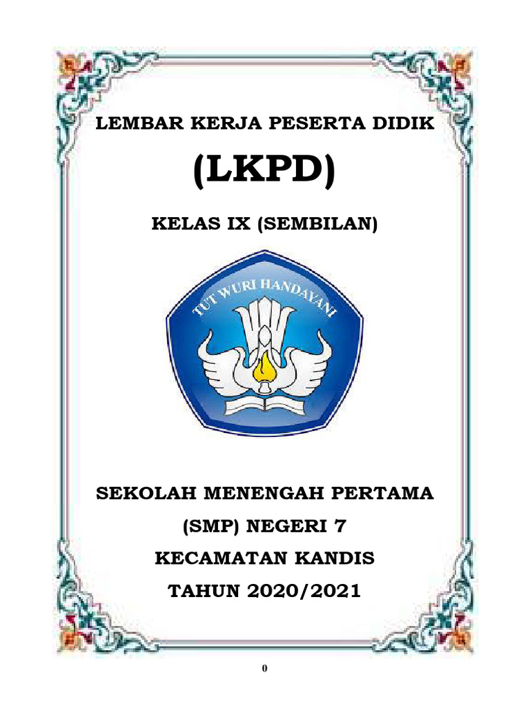 LKPD Pai Kelas Ix | PDF | Pengembangan Diri