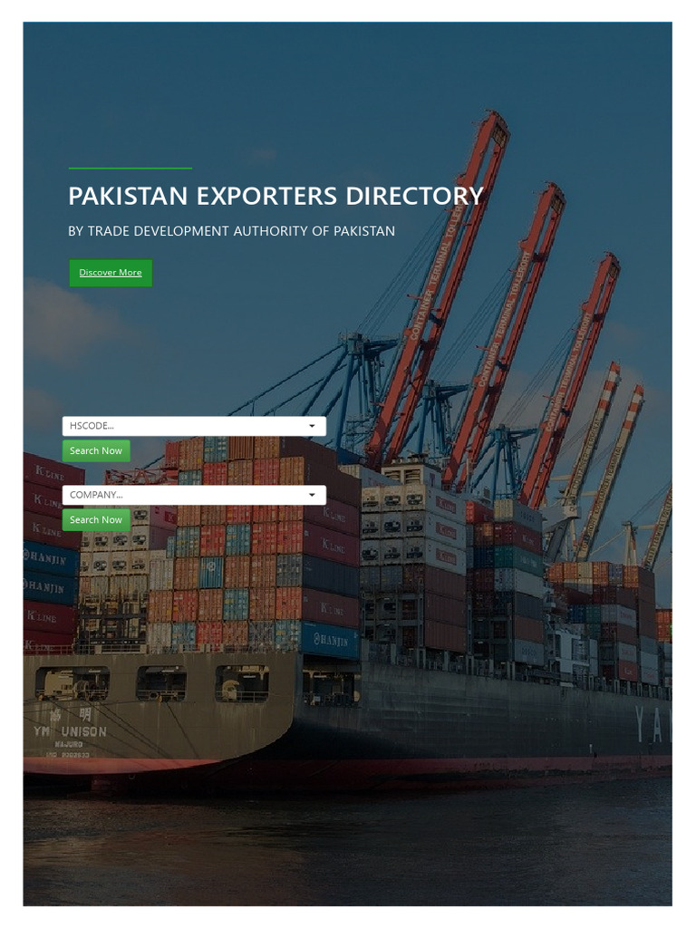Pakistan Exporters Directory | PDF | Textiles | Textile Manufacturing