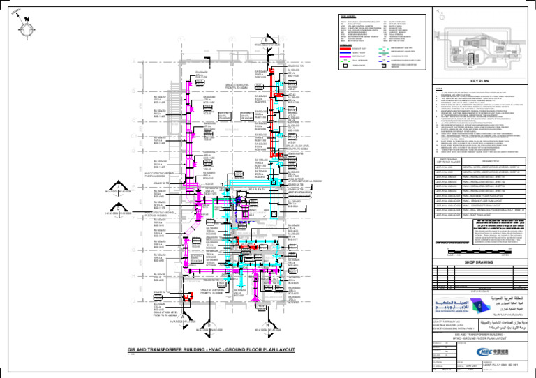Gis and Transformer Building - Hvac - Ground Floor Plan Layout | PDF ...