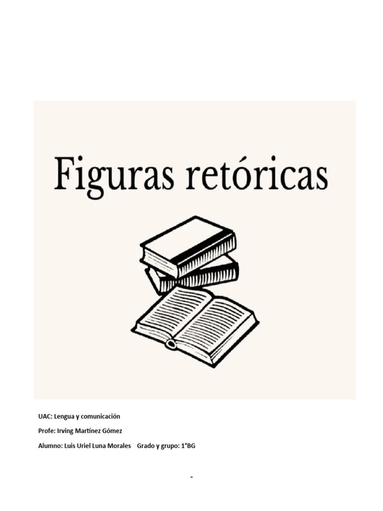 Figuras Retoricas | PDF | Metáfora | Paradoja