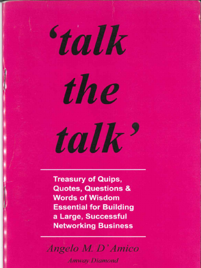Talk The Talk | PDF