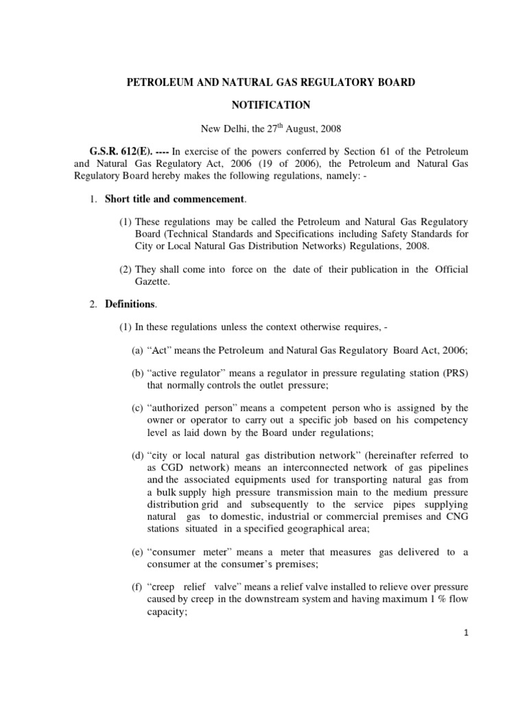 CGD T4S-Post Amendment-16.02.2024 | PDF | Pipe (Fluid Conveyance) | Natural Gas