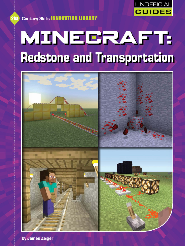 Minecraft:: Redstone and Transportation | PDF | Rail Transport | Train