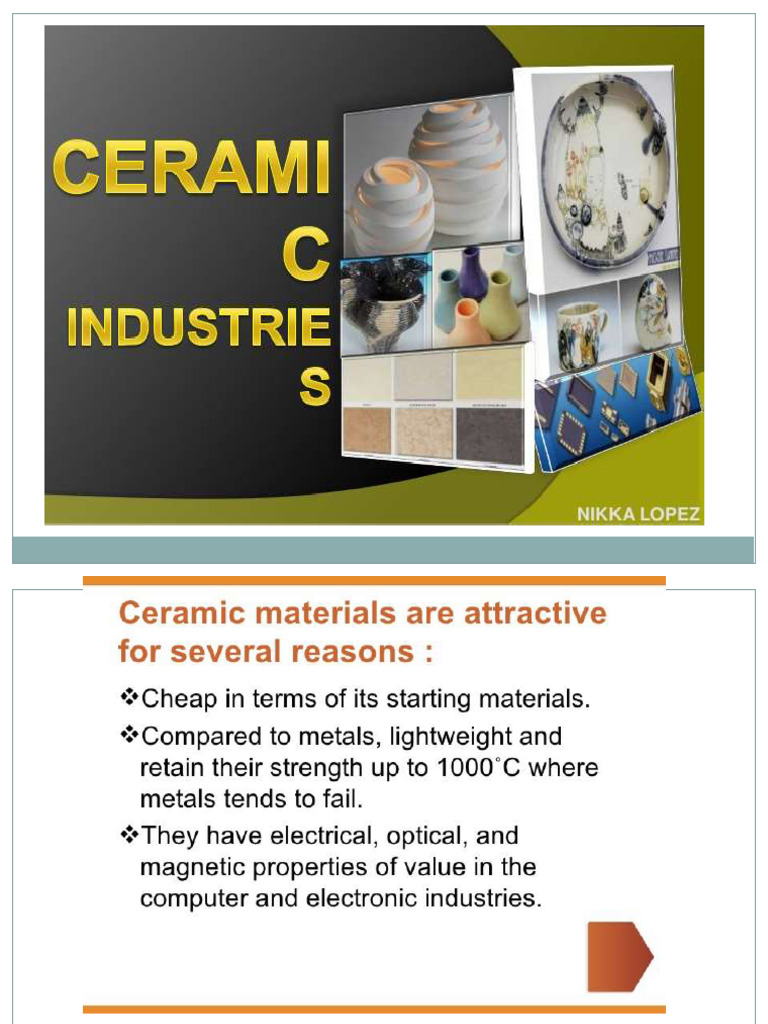 Ceramics | PDF | Ceramics | Glasses