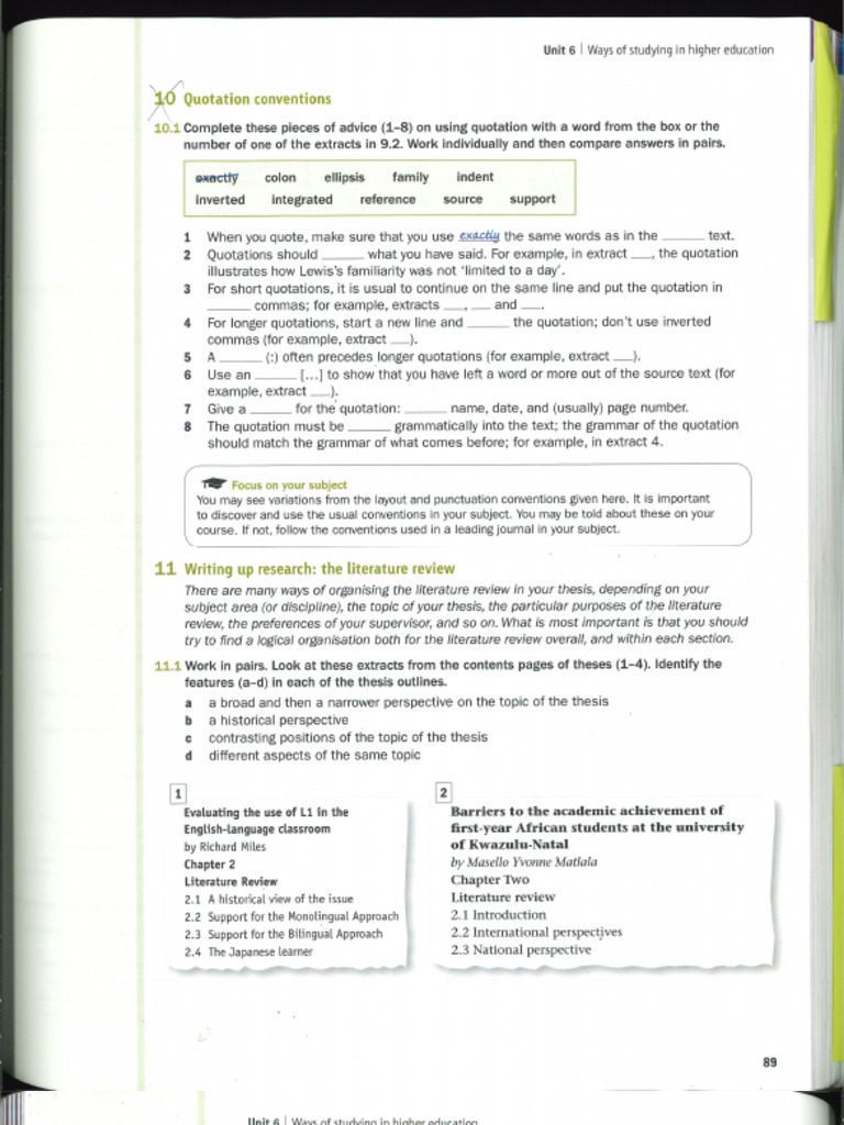 CAE Unit 6 Part 2 | PDF