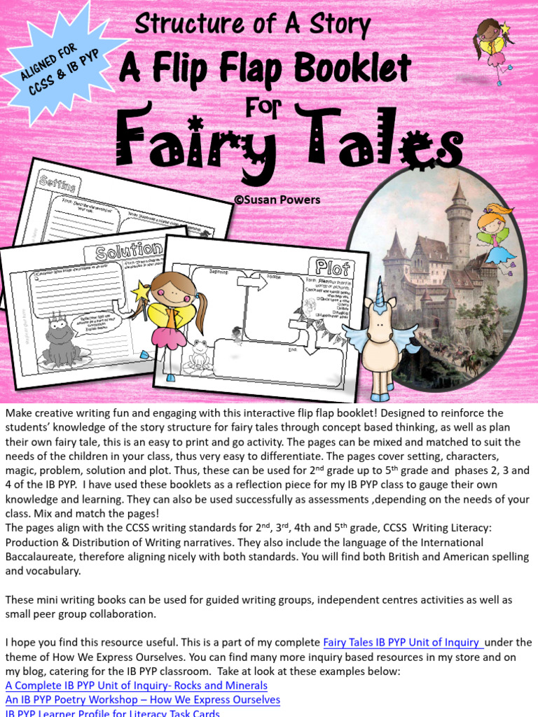A Flip Flap Booklet: Fairy Tales | PDF | Inquiry Based Learning | Learning
