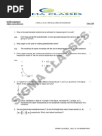 PHYSICS Remedial Course | PDF | Force | Newton's Laws Of Motion