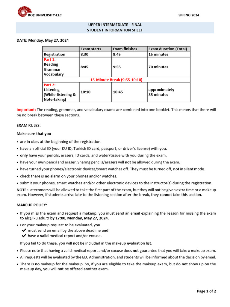 Spring 2024 - UI - Final - Student Info | PDF | Government And Personhood