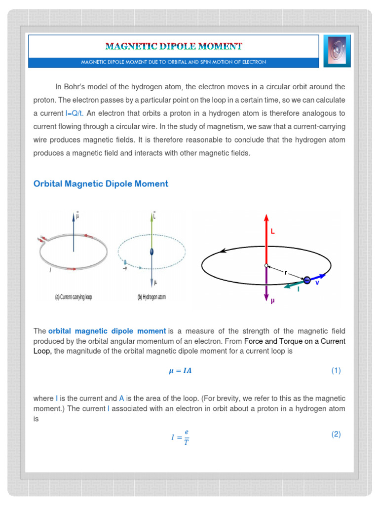Phy Activity P-II | PDF | Magnetism | Spin (Physics)