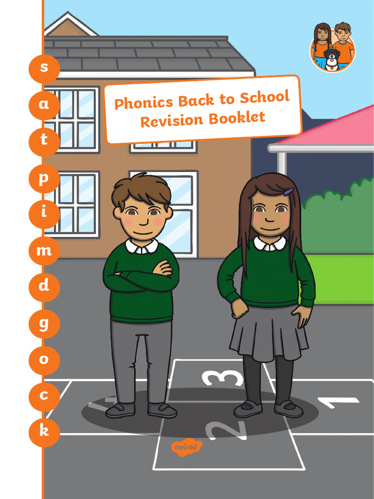 Phonics Level 2 Revision Booklet S A T P I N M D G o C K - Ver - 5 | PDF