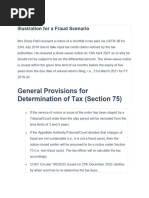 GST SCN Issuance Time Limits Explained | PDF | Government Finances | Taxes