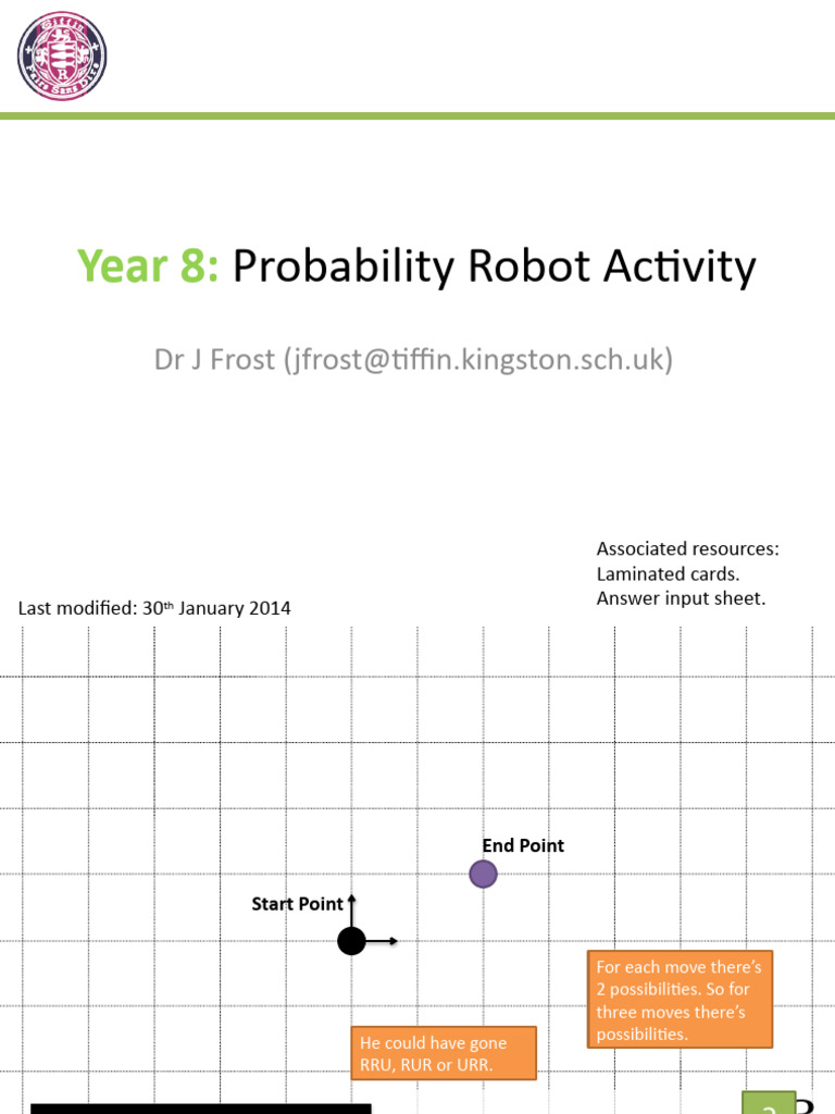 Yr8 RobotPathActivity | PDF | Mathematics | Special Functions