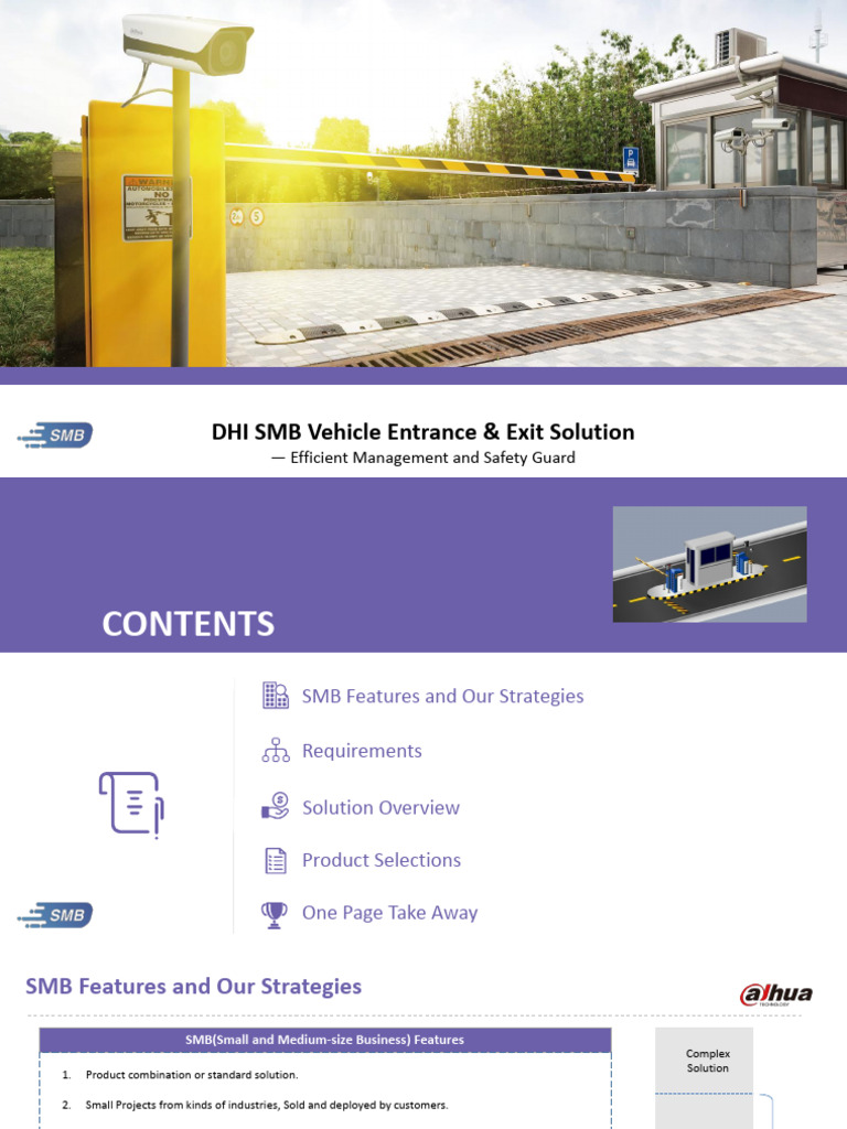 SMB Vehicle Access Solution - 2021Q1 | PDF | Computer Science ...