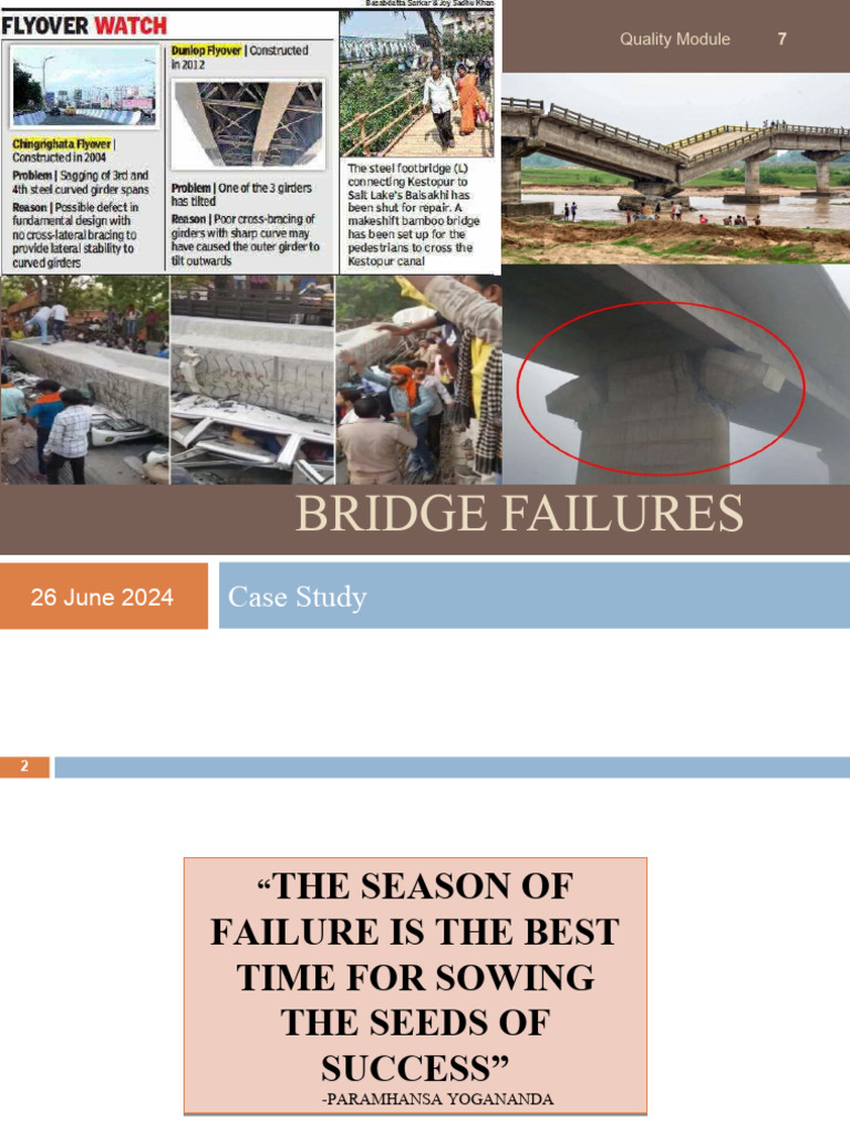 Bridge Failure Case Studies | Download Free PDF | Prestressed Concrete ...
