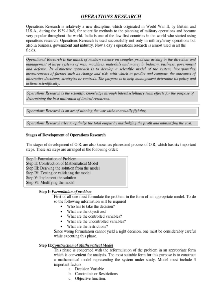 QTM Complete Notes Chapter Wise | PDF | Mathematical Optimization ...