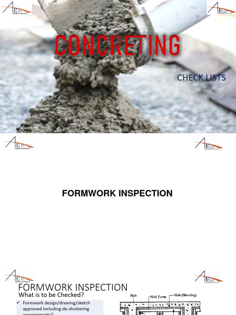 Module-1 (Concreting) | PDF | Concrete | Building Technology